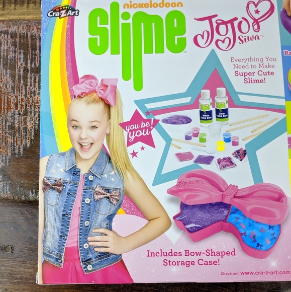 Nickelodeon | Toys | Jojo Siwa Nickelodeon Slime Kit New | Poshmark